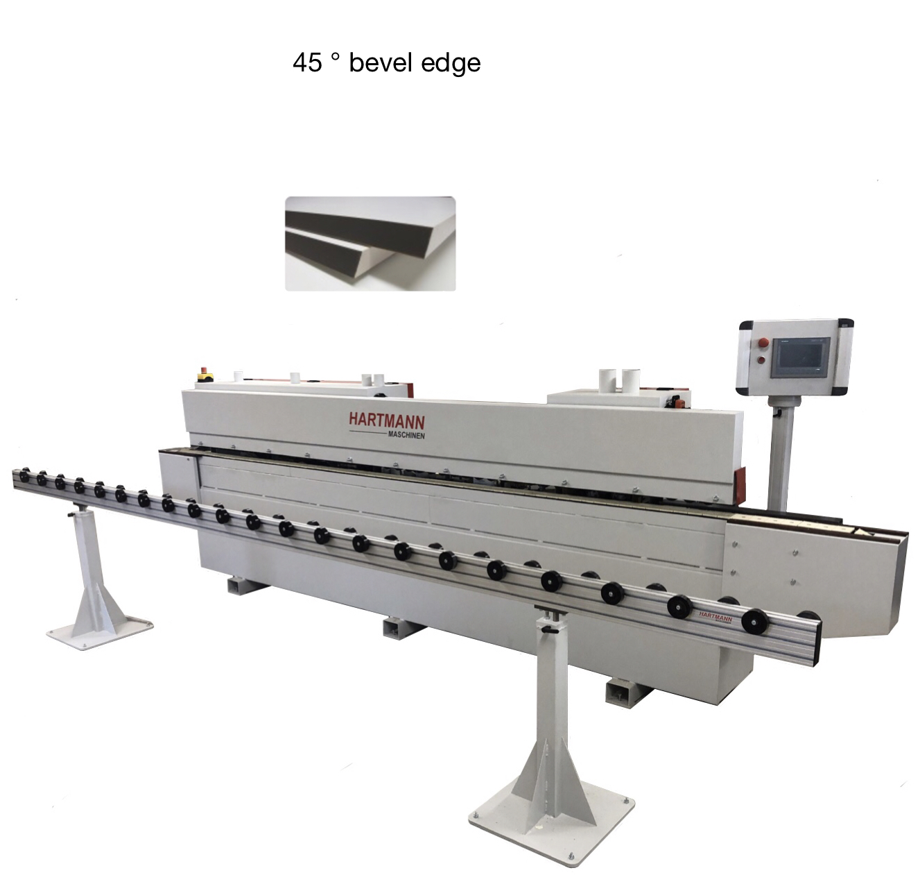 45° bevel edgebander